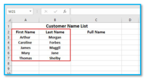 Merge or Combine two columns in Excel. Best Explanation