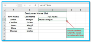 Merge or Combine two columns in Excel. Best Explanation