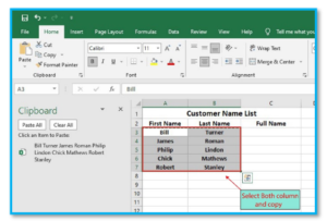 Merge or Combine two columns in Excel. Best Explanation