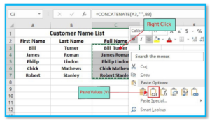 Merge or Combine two columns in Excel. Best Explanation