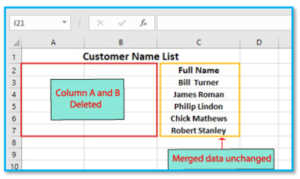 Merge or Combine two columns in Excel. Best Explanation