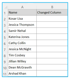 How to Shuffle a List of Items/Names in Excel? 2 Different Ways. - Resource