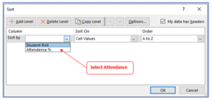How to Sort data by Color in Excel?
