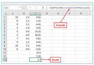 How to calculate Standard Deviation in Excel? Step-by-step Guide.