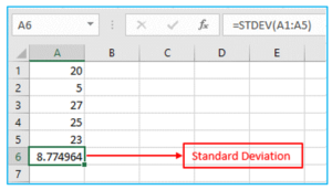 How to calculate Standard Deviation in Excel? Step-by-step Guide.