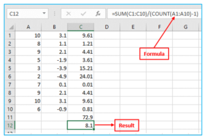 How to calculate Standard Deviation in Excel? Step-by-step Guide.