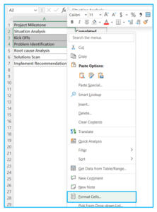 Strikethrough Text in Excel