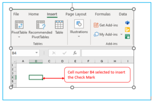 Insert Check Mark. Logical Functions in Excel