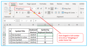 Insert Check Mark. Logical Functions in Excel