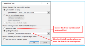 How to Create Pivot Chart in Excel