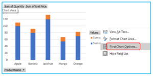 How to Create Pivot Chart in Excel