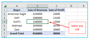 How to Delete Pivot Table in Excel?