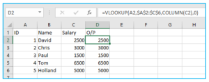 Lookup and Reference Functions in Excel.