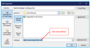 Insert Hyperlink In Excel (In Easy Steps) - How to Create, Edit And ...