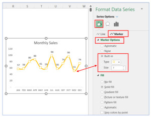 How To Create Line Chart In Excel?