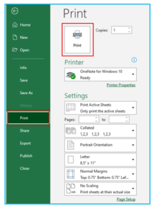 How to Print in Excel – Step-by-Step Guide? - Resource