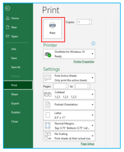 How to Print in Excel – Step-by-Step Guide? - Resource