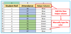 How to SUM by Color in Excel? - Resource