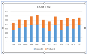 How to create a Stacked Column Chart in Excel?