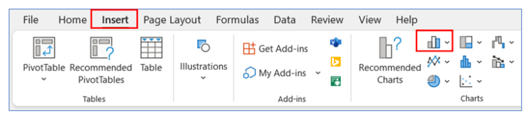 How to Create Bar Chart in Excel?