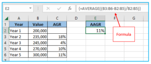 How to Calculate Average Growth Rate In Excel?