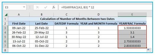 How To Calculate Number Of Months Between Two Dates Resource