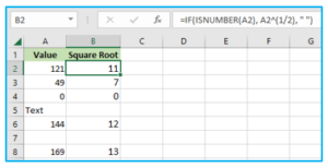 How to Calculate Square Root in Excel