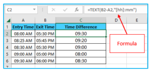How to Calculate Time Difference in Excel (Best Formulas)
