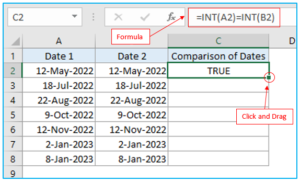 How to Compare Two Dates in Excel? Compare Dates in Excel. - Resource