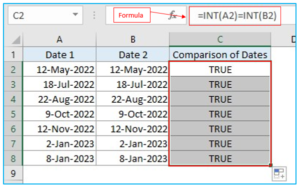 How to Compare Two Dates in Excel? Compare Dates in Excel. - Resource