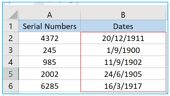 How To Convert Serial Number To Date And Text To Date In Excel