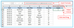 Count Unique and Distinct Values in Excel With Formula Or Pivot Table