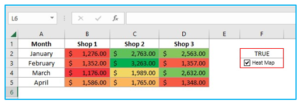How to Create Heat Map in Excel? - Resource