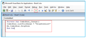 How to Create Searchable Drop Down List in Excel?