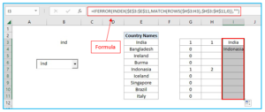 How to Create Searchable Drop Down List in Excel?