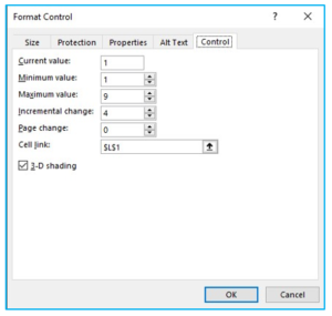 How to Create Scroll Bar in Excel.