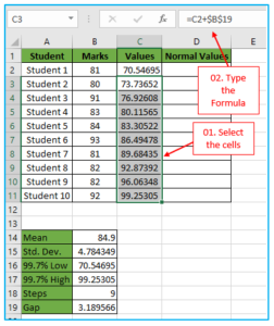 How To Make a Bell Curve in Excel (Step-by-step Guide) - Biz Infograph