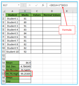 How To Make a Bell Curve in Excel (Step-by-step Guide) - Biz Infograph