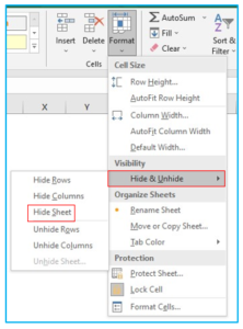 How to Hide Sheets in Excel? - Resource