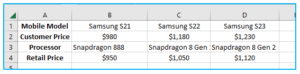 How to Sort in Excel by row, column names, and in custom order? - Resource