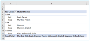 How to Display Text in Pivot Table Values Area?