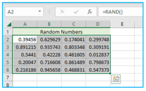 How to use Excel RAND and RANDBETWEEN Function in Excel?
