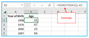 Excel TODAY Function – TODAY’s Date Function in Excel