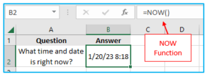 Excel TODAY Function – TODAY’s Date Function in Excel