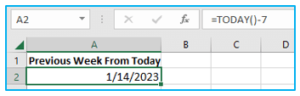 Excel TODAY Function – TODAY’s Date Function in Excel