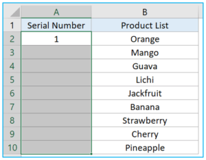 How to Fill Automatically Sequential Data in Excel?