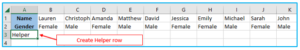 How to Flip Data in Excel - reverse the order of data in Column-row?