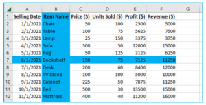 How to Highlight Active Row Column in Excel?