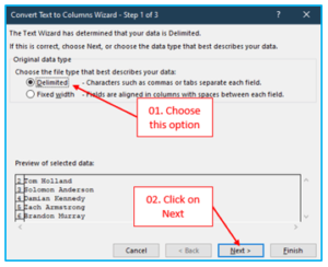 Text to Column - Multiple ways to Split Text to Column in Excel
