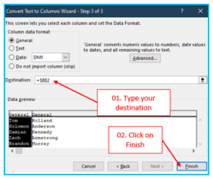 Text to Column - Multiple ways to Split Text to Column in Excel